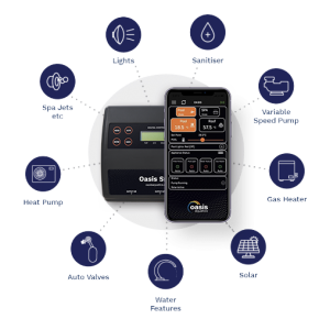 Oasis Aquatics - Filter, Chlorinator & Controller | Sunlover Heating
