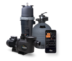 Oasis Aquatics - Filter, Chlorinator & Controller | Sunlover Heating